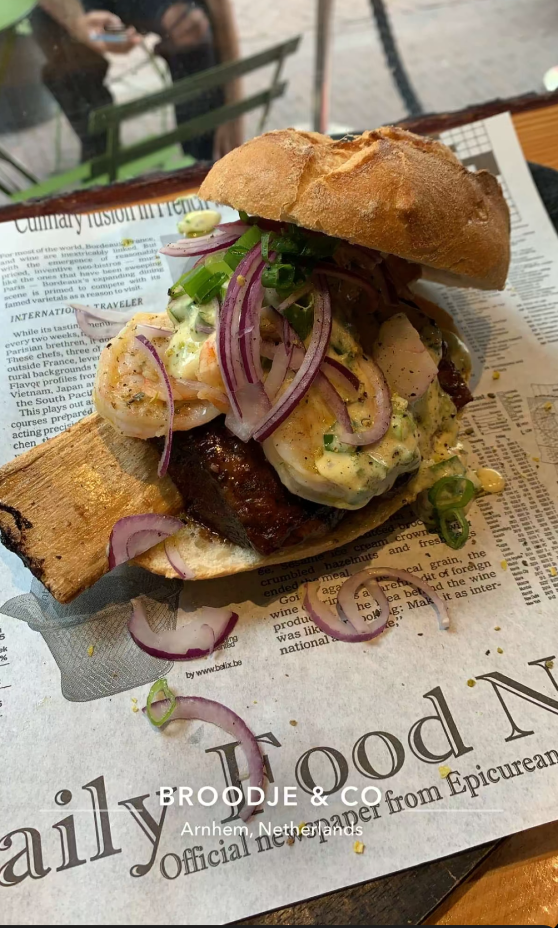 Menu kaart – Broodje & Co